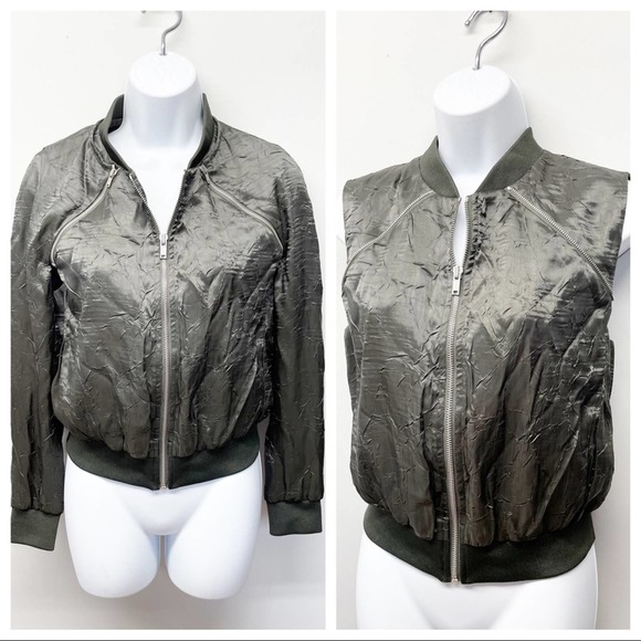 Club Monaco | Jackets & Coats | Club Monaco Convertible Bomber Jacket ...